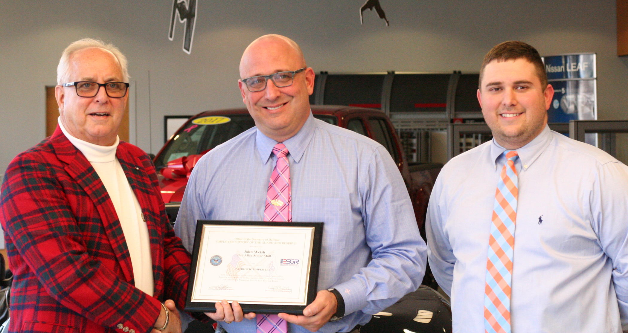 Manager at Bob Allen recognized for supporting military employees | The ...